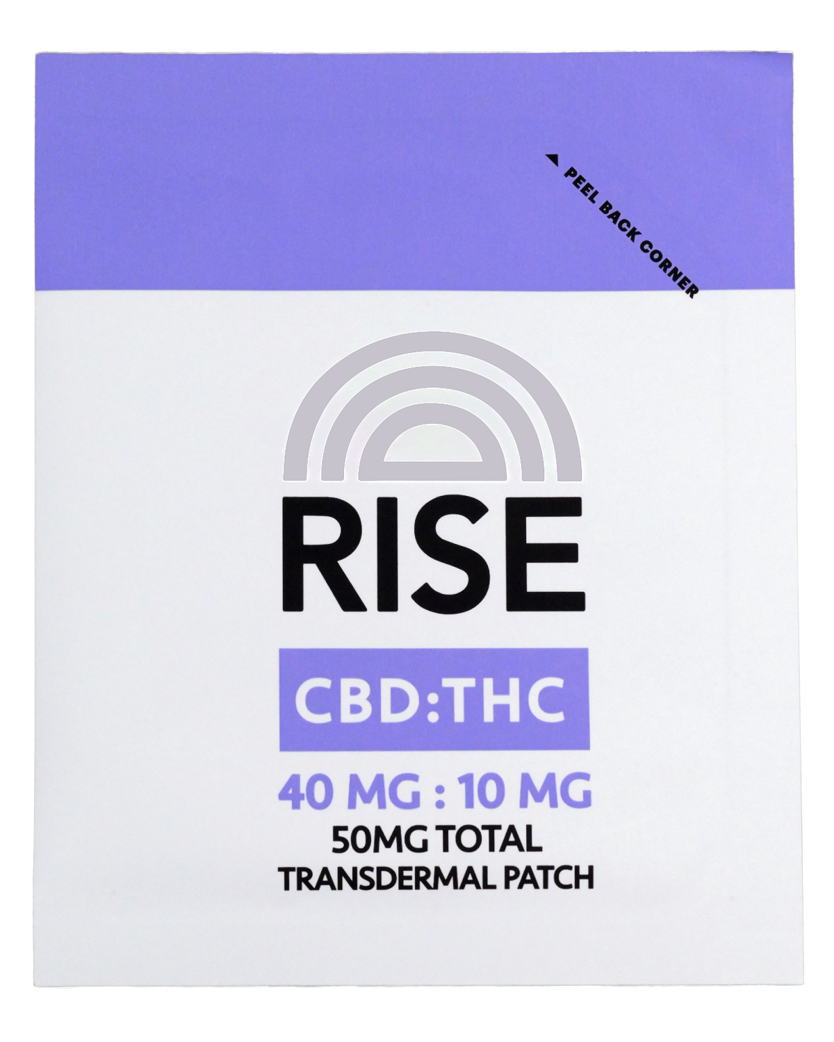 CBD:THC Transdermal Patch - RISE