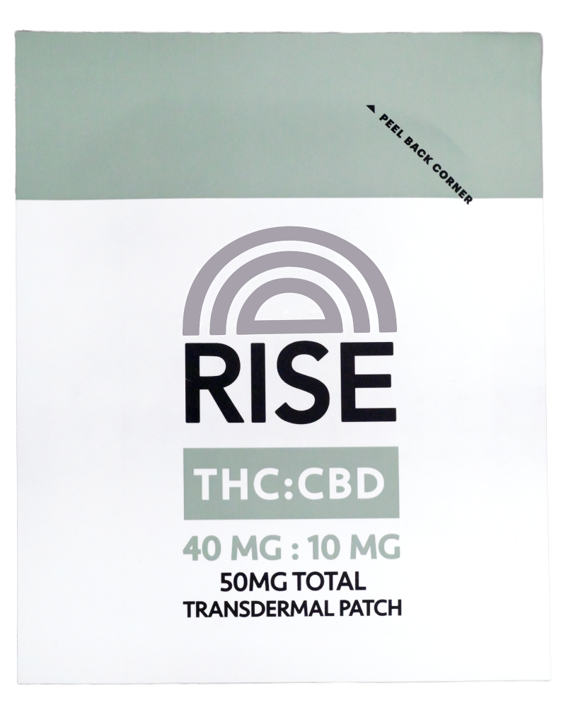 THC:CBD Transdermal Patch - RISE